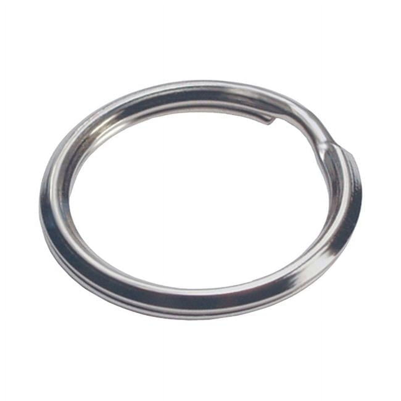 Tempered Split Steel Rings Cable Key, Silver - Pack of 50 - Walmart.com