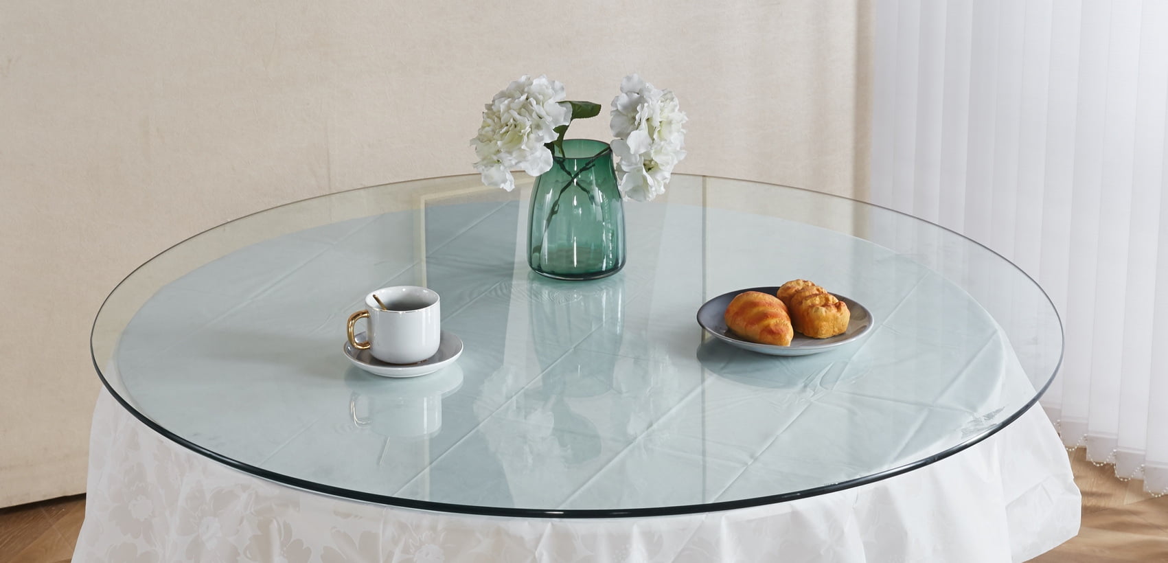 , Tempered clear glass top.120CM, , , - Walmart.com