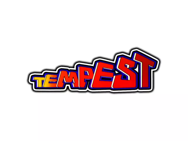 Tempest Arcade Logo Waterproof Sticker Phone Decal Water Bottle ...