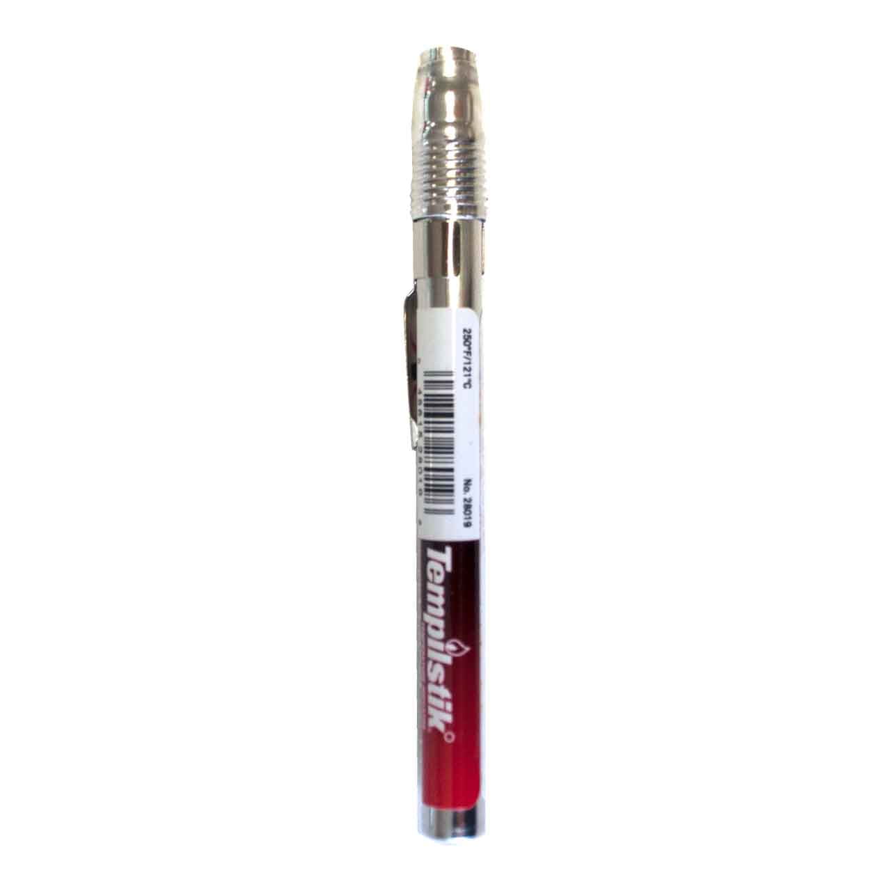 Tempil Temperature Indicator Stick, 250°F Temp. Range, 3/8" Tip Size ...