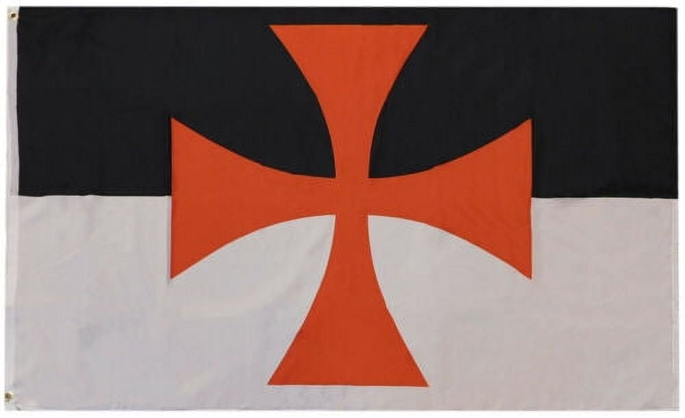 Templar Knights Crosses 100D Woven Poly Nylon Flag 3x5 3'x5' Grommets ...
