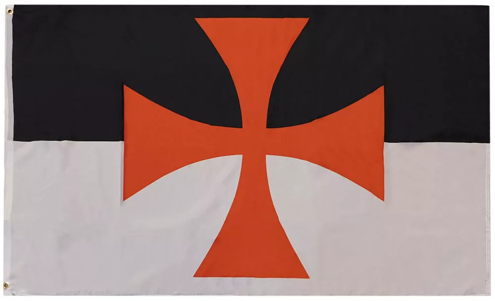 Templar Knights Crosses 100D Woven Poly Nylon Flag 3x5 3'x5' Grommets ...