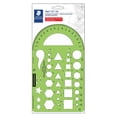 Staedtler 977102 Templates, 40 Geometric Shapes, 5.5 X 9.5, Green ...