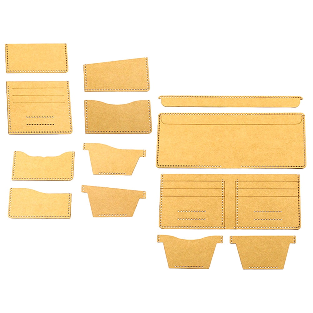 Toddmomy Wallet Making Kit Acrylic 1 Set 9.2x3.7in - Walmart.com