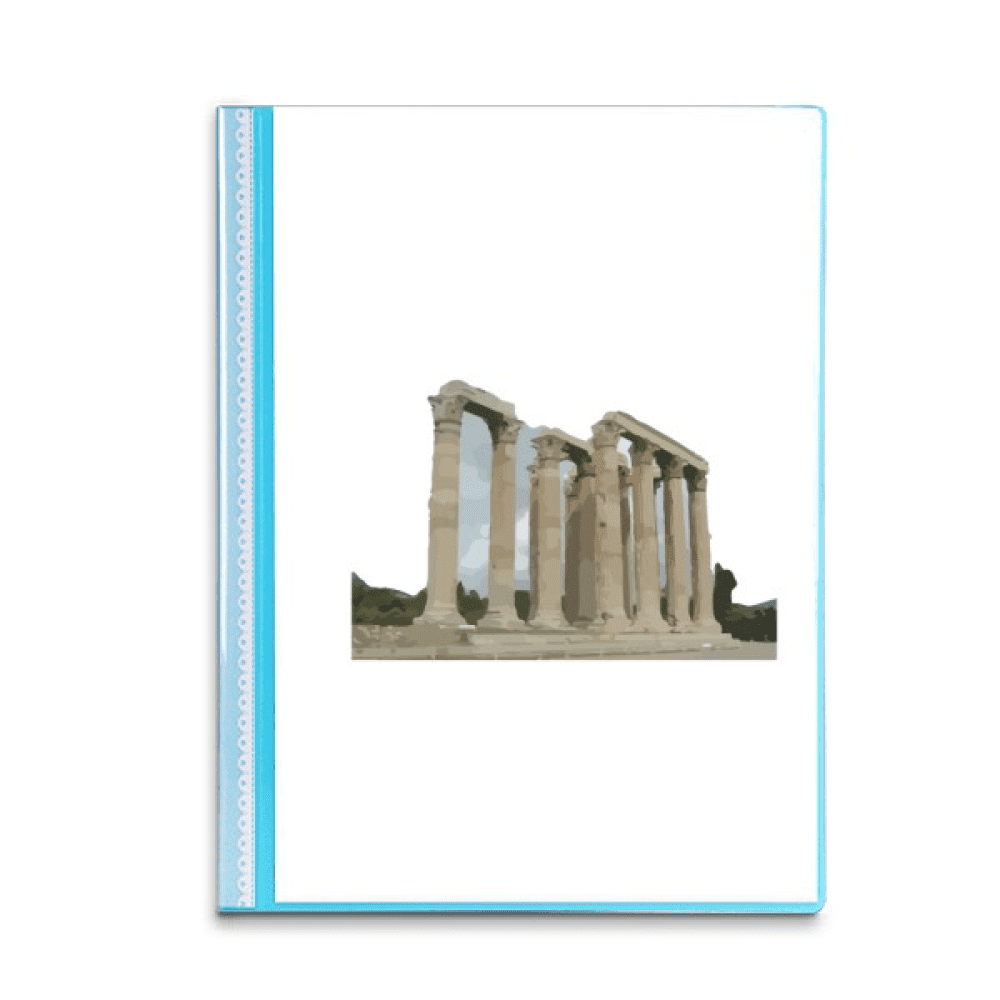 Temple Building Antiquity Book Sheet Protectors Portfolio Binder Folder ...