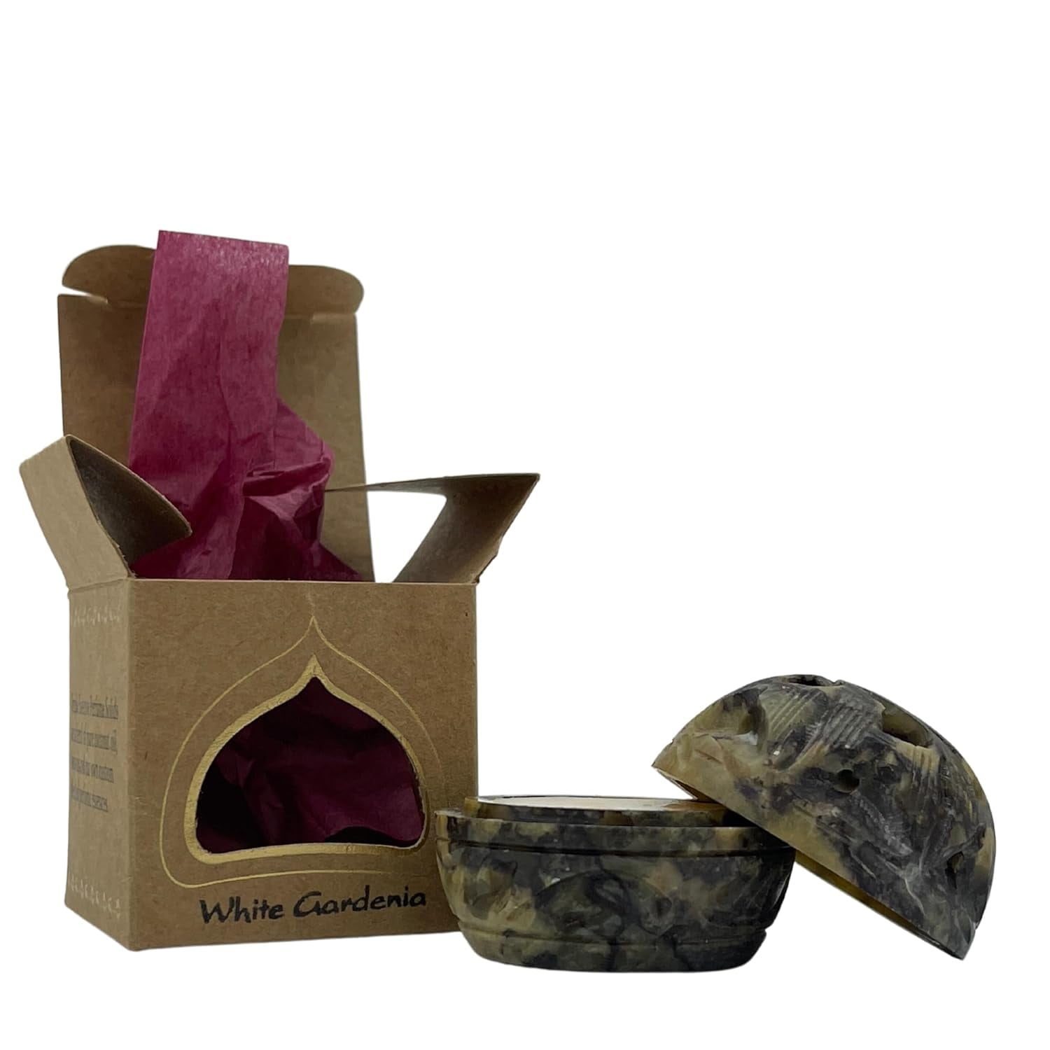 Temple Essence Solid Perfume - Hand-Crafted White Gardenia Scent In ...