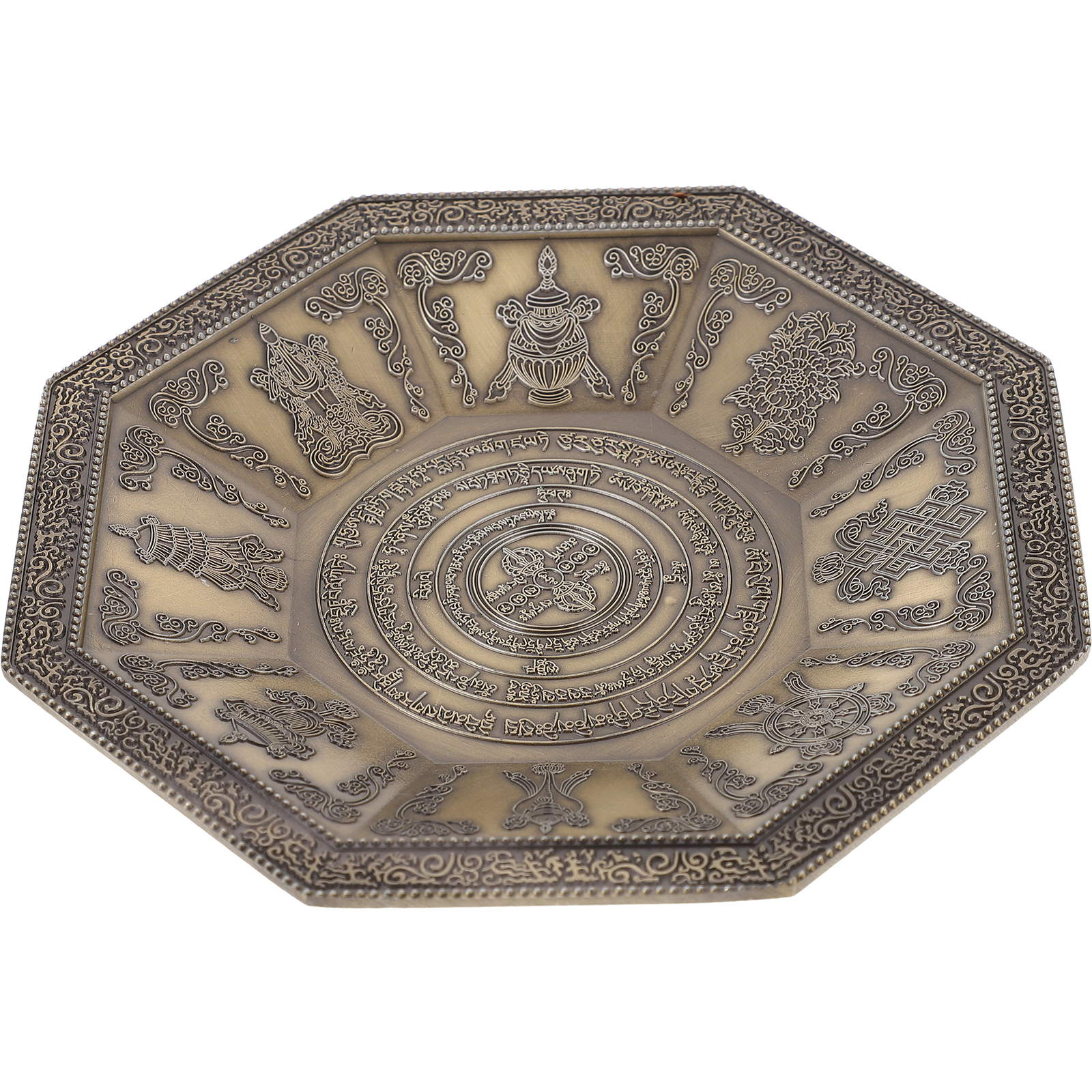Temple Fruit Tray Buddhist Worship Plate Tantric Fragrant Powder ...