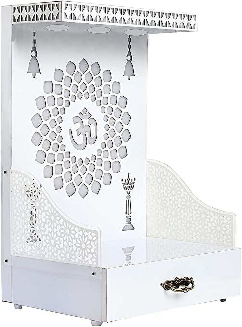 Temple for Home Shop & Office with Multi Color LED Light MDF PVC ...