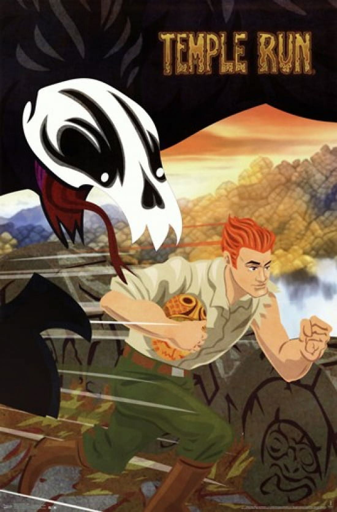 Temple Run - Guy Poster Print (24 x 36) - Walmart.com