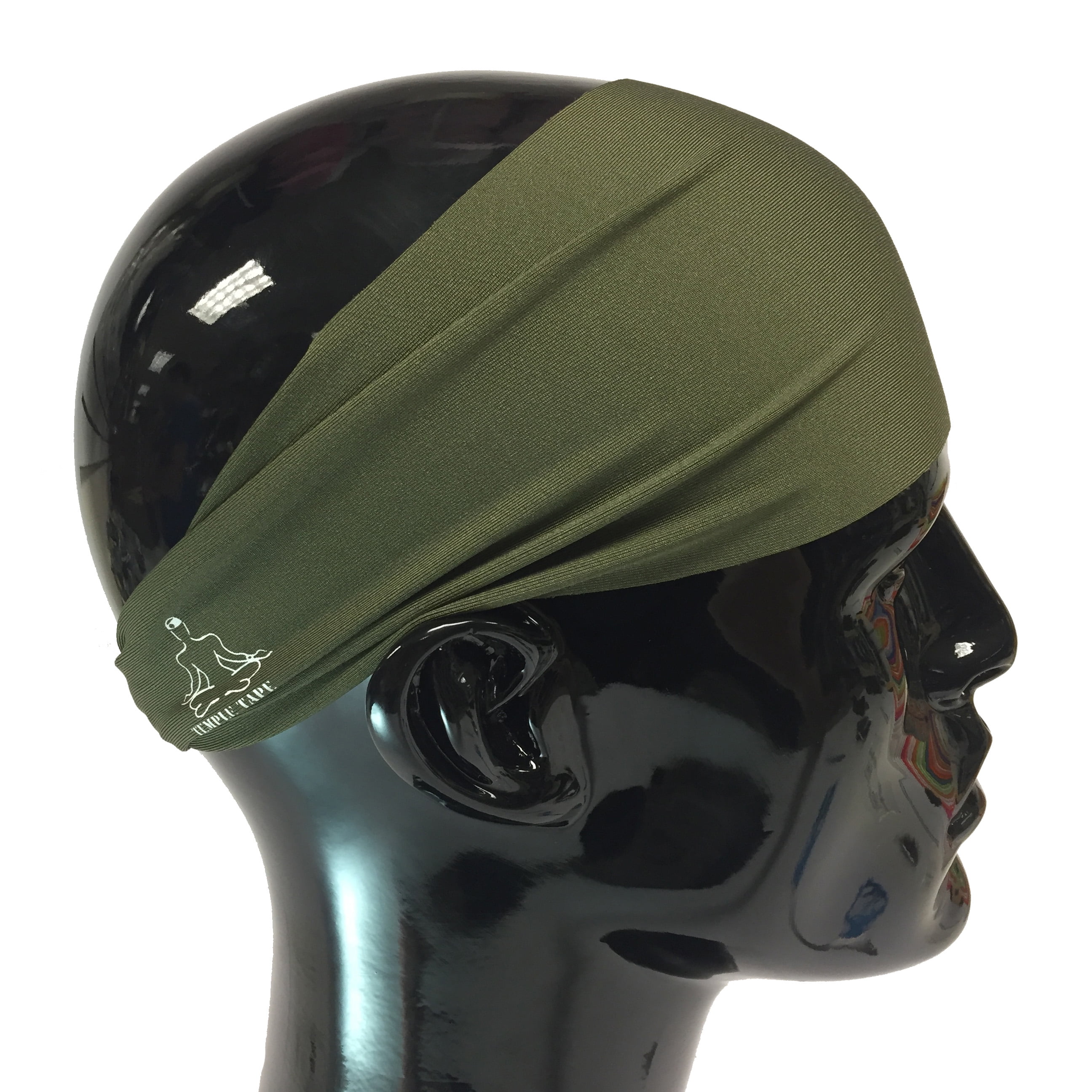 Temple Tape Four Inch Moisture Wicking Workout Sweatband; Absorbs ...