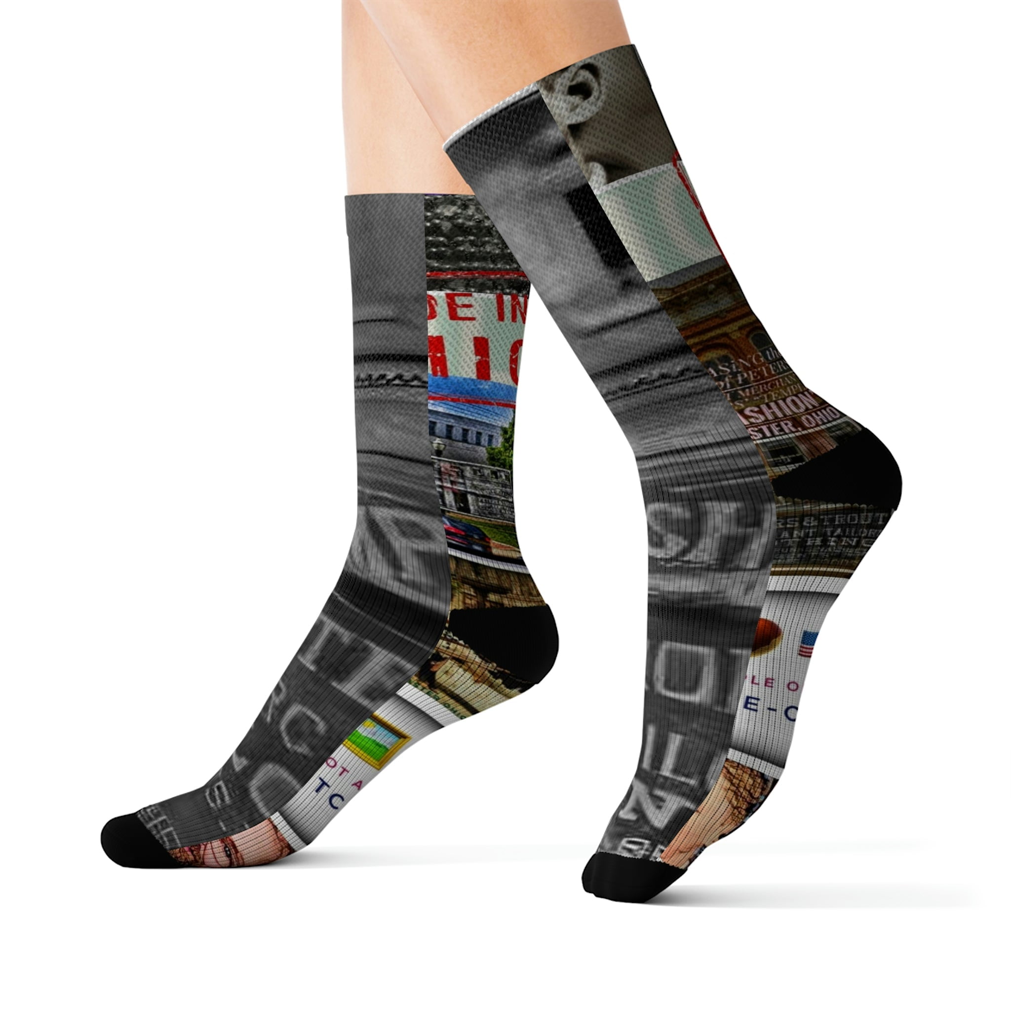 Temple of Fashion / Temple of Tickle Britches Sublimation Socks ...