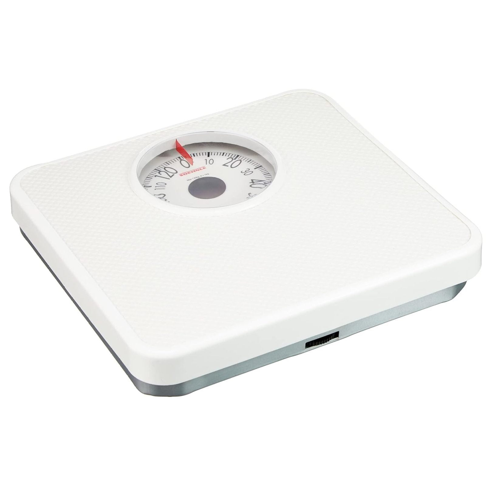 Tempo Analogue Bathroom Scales, White Mechanical Weight Scale, Weighing ...