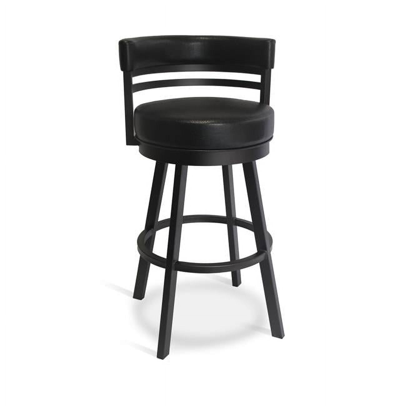 Tempo Furniture Ambridge Swivel 26" Counterstool Pebblestone Powder ...
