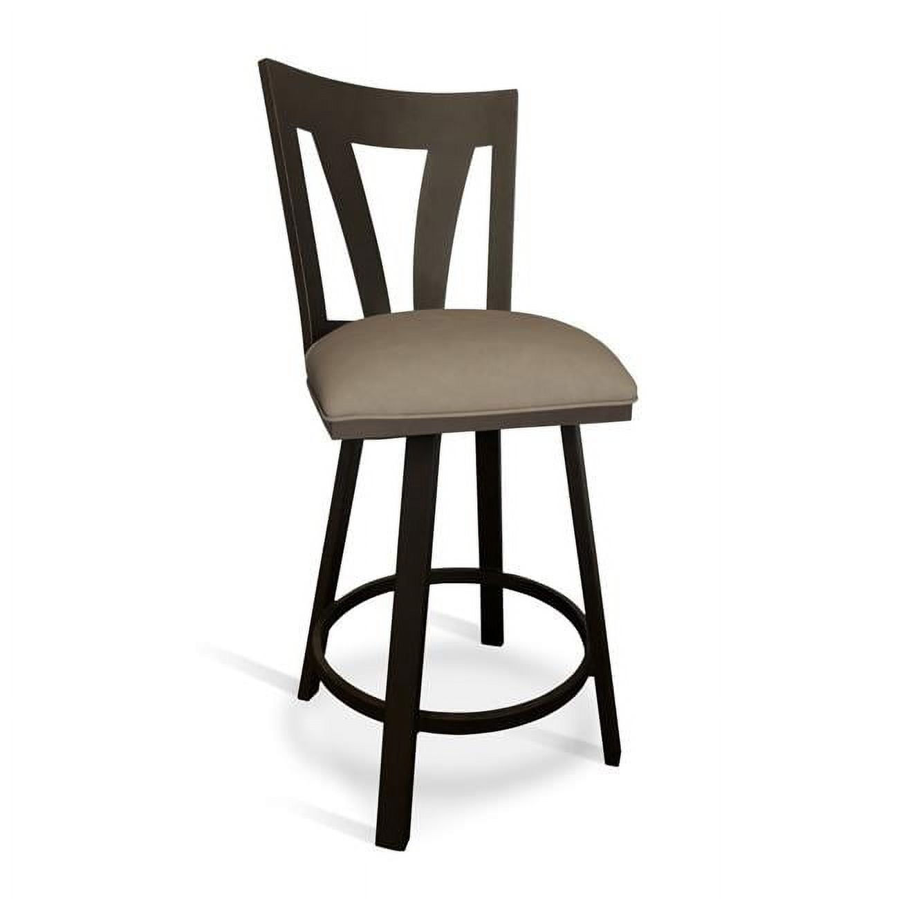Tempo Furniture Austin Swivel 26" Counterstool Sun Bronze Powder Coat ...