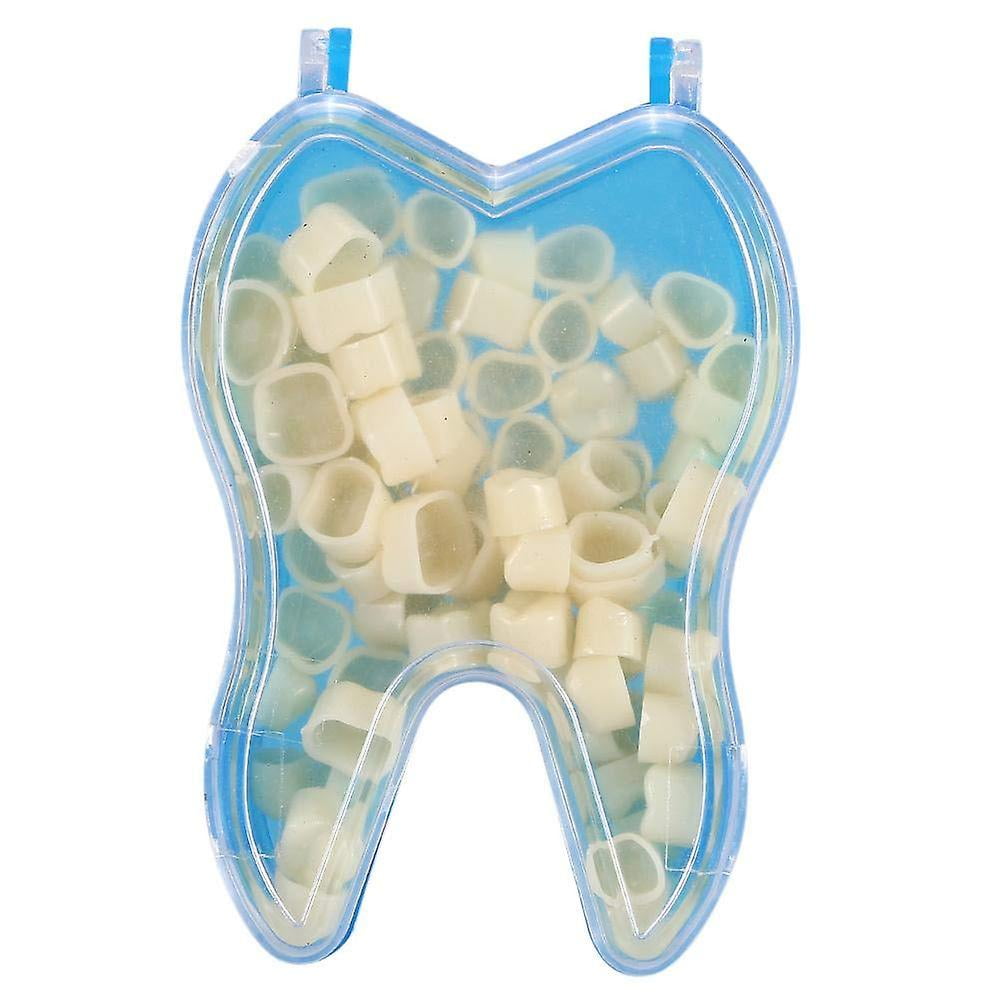 Temporary Dental Crown, 50 Pieces/box Teeth Temporary Teeth Realistic ...