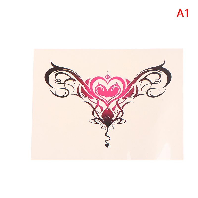Temporary Dip Resistant Tattoo for Men and Women Wings Design on Leg ...
