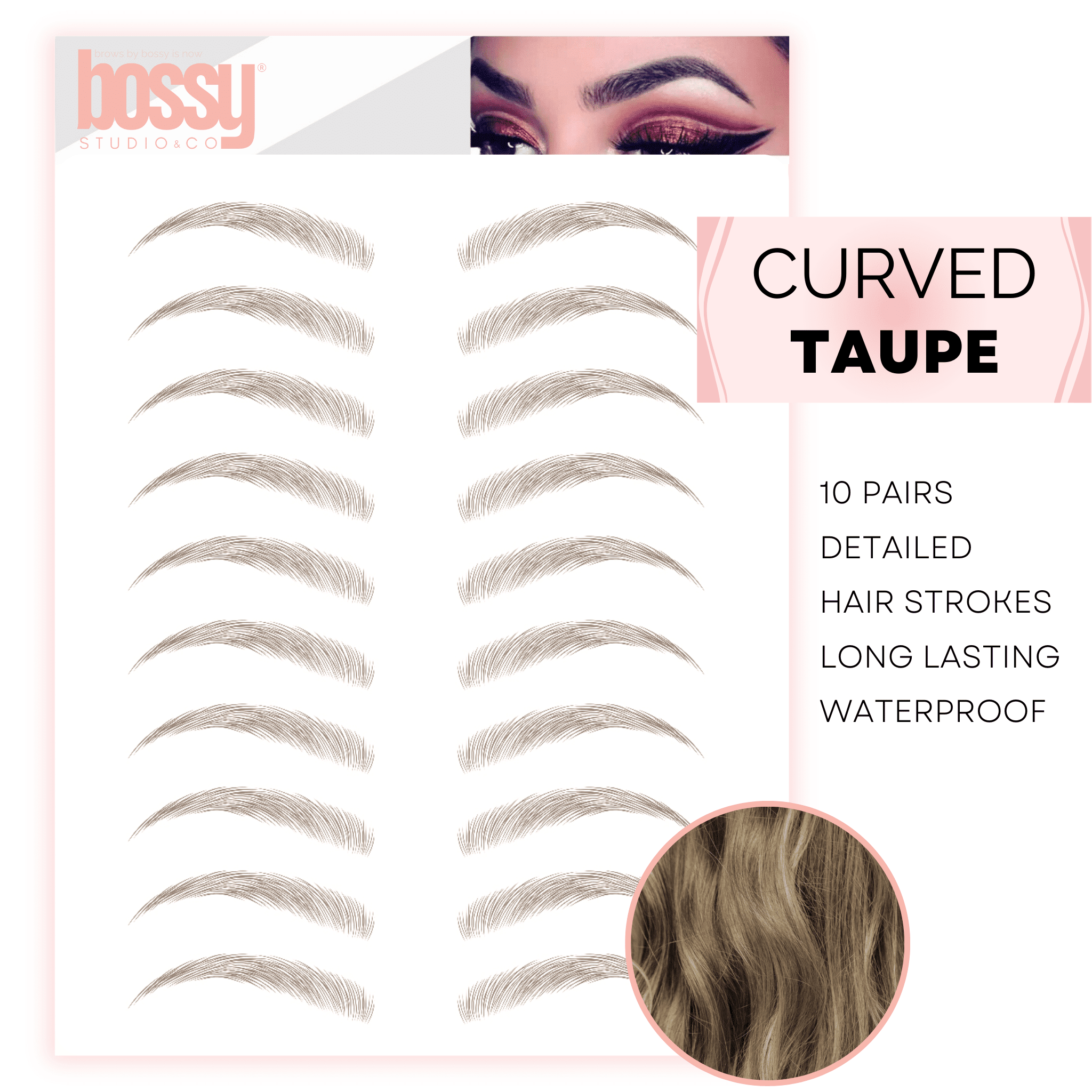 Temporary Eyebrow Tattoos - Walmart.com