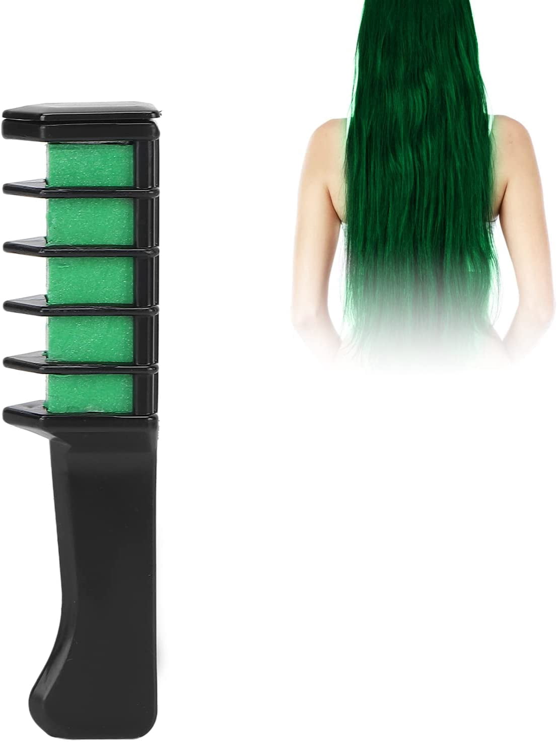 Temporary Hair Chalk Comb, Portable Disposable Hair Color Chalk Comb ...