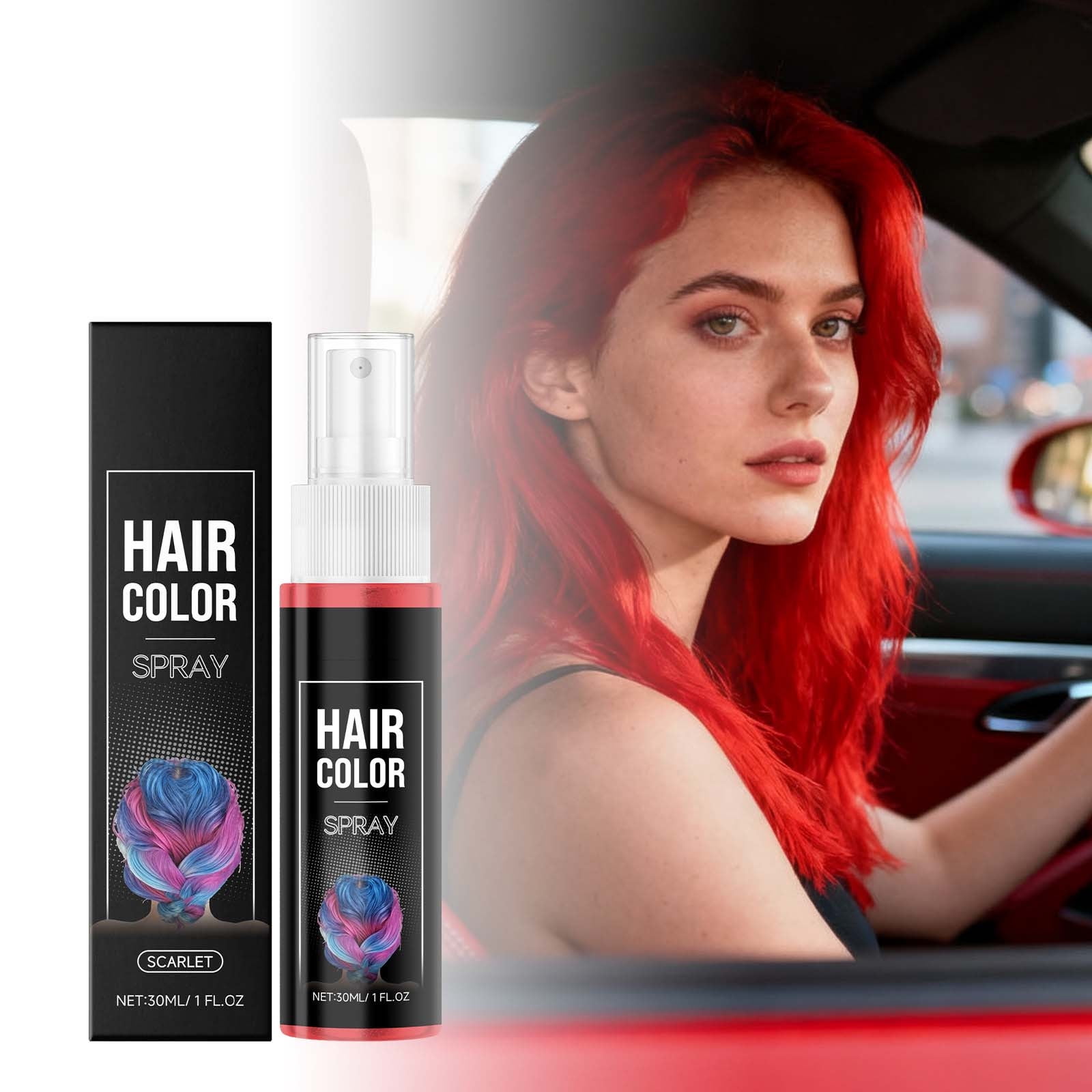 Temporary Hair Color Spray, Instant Vivid Temporary Hair Dye for Women ...