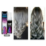 Temporary Silver Gray Hair Spray Color, Luxury Coloring Mud Grey Hair ...