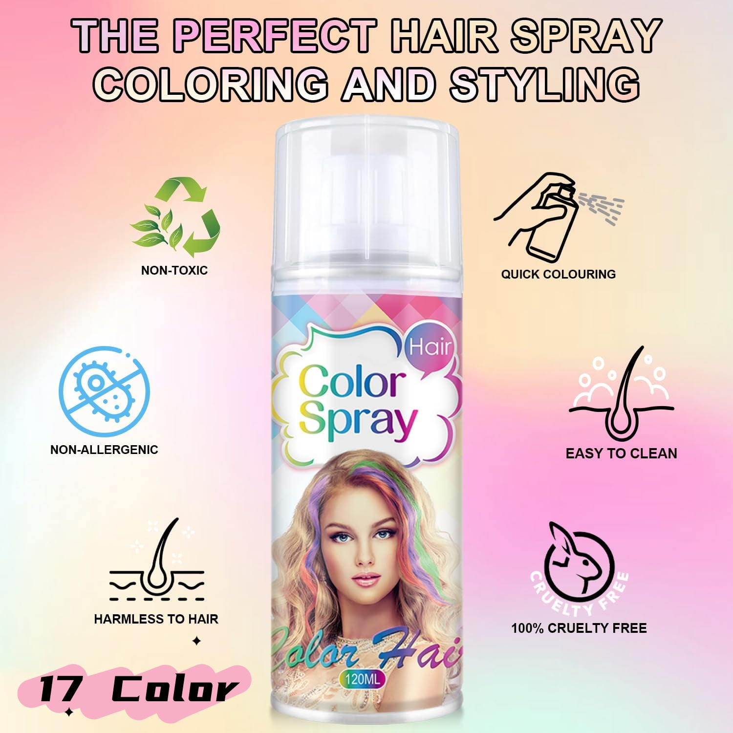 Temporary Hair Color Wax Dye,Hair Spray Color, Natural Hair Wax Color ...