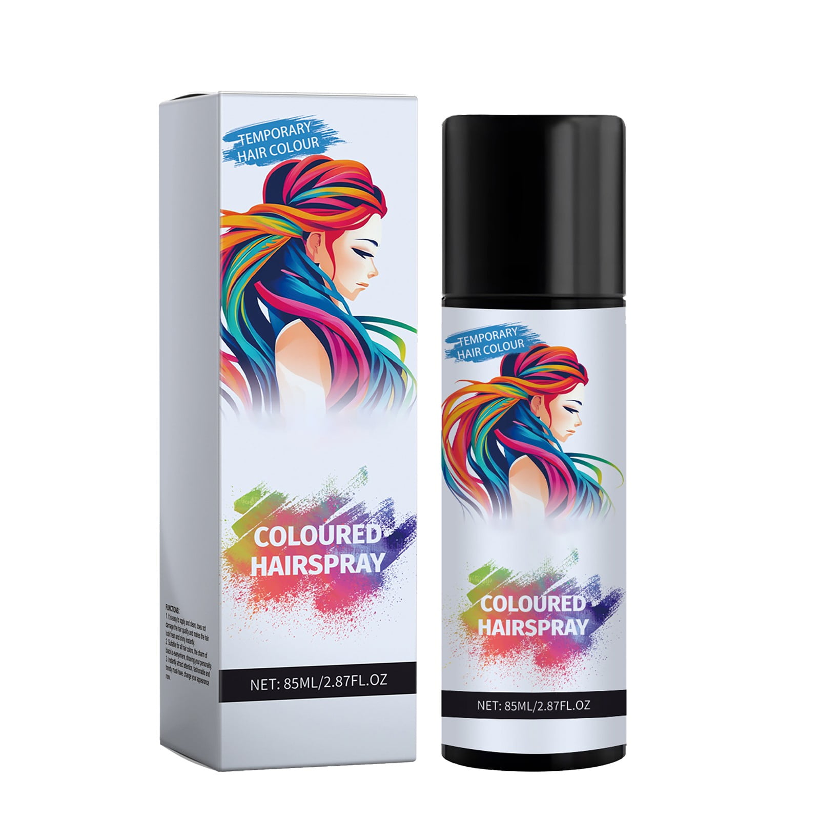 Temporary Hair Dye Spray Disposable Hair Dye Color Replenishing Spray ...