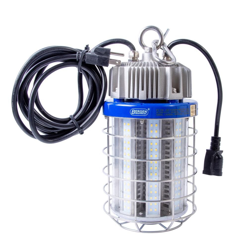Temporary High Bay Work Light Fixture 100w LED IP65 13,000lm 5000k ...