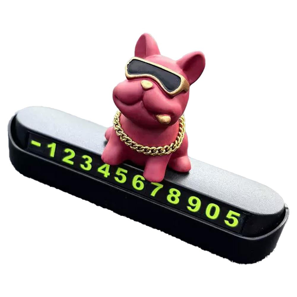 Temporary Parking Number Plate, Universal ABS Parking Card for Quick ...