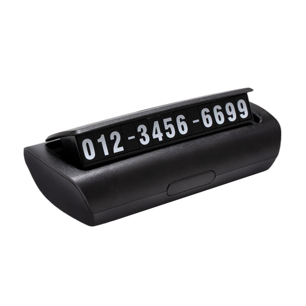 Temporary Parking Sign for Car Move Car Number Temporary Parking Sign ...