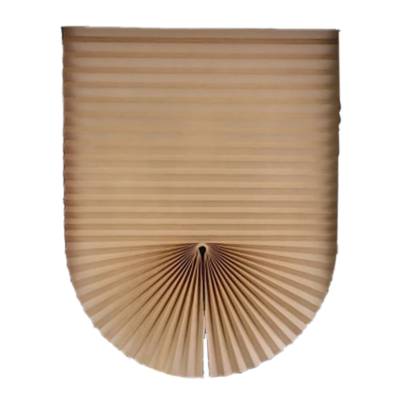 Temporary Pleated Window Blinds, Light Filtering Cordless No-Drill ...