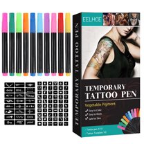 BIC BodyMark Temporary Tattoo Art Pen, Black, 1-Count - Walmart.com