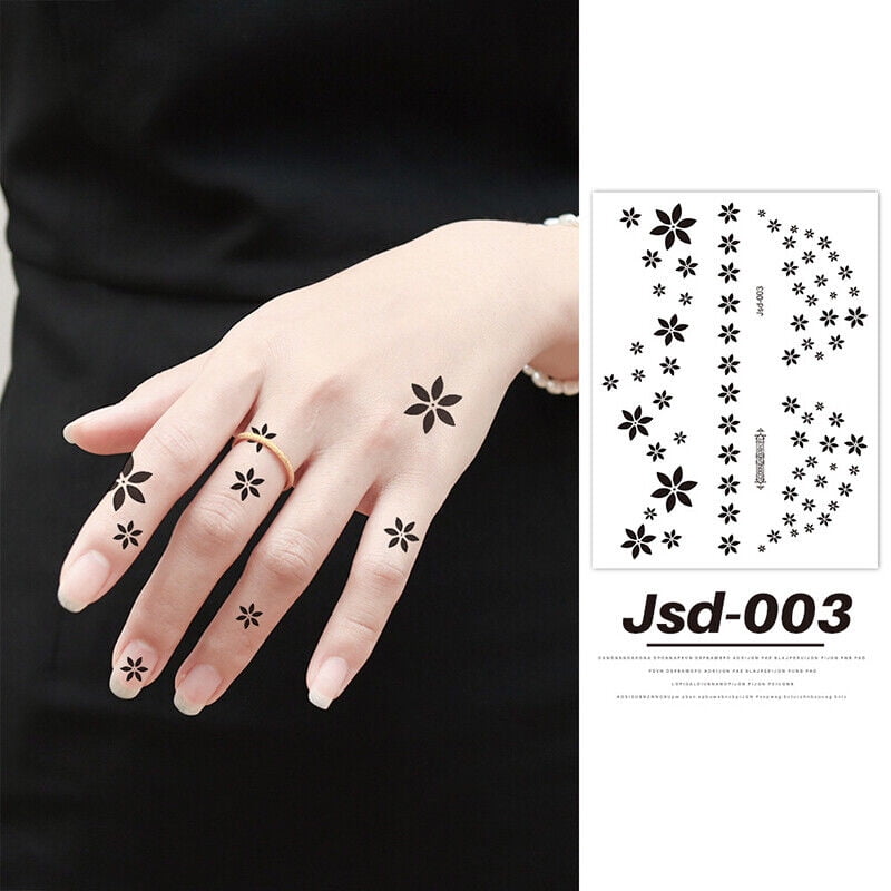Temporary Tattoo Stickers Full Arm Body Art Fake Tattoos Freckle Face ...