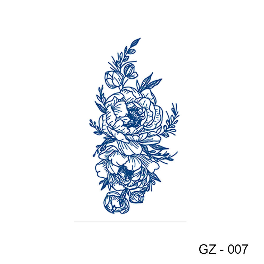 Temporary Tattoos Body Arm Tattoo Sticker Half Sleeve Fake Waterproof ...