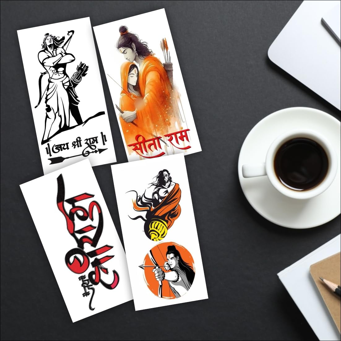 Temporary Tattoowala Lord Rama Sita Hanuman Art Temporary Tattoo ...