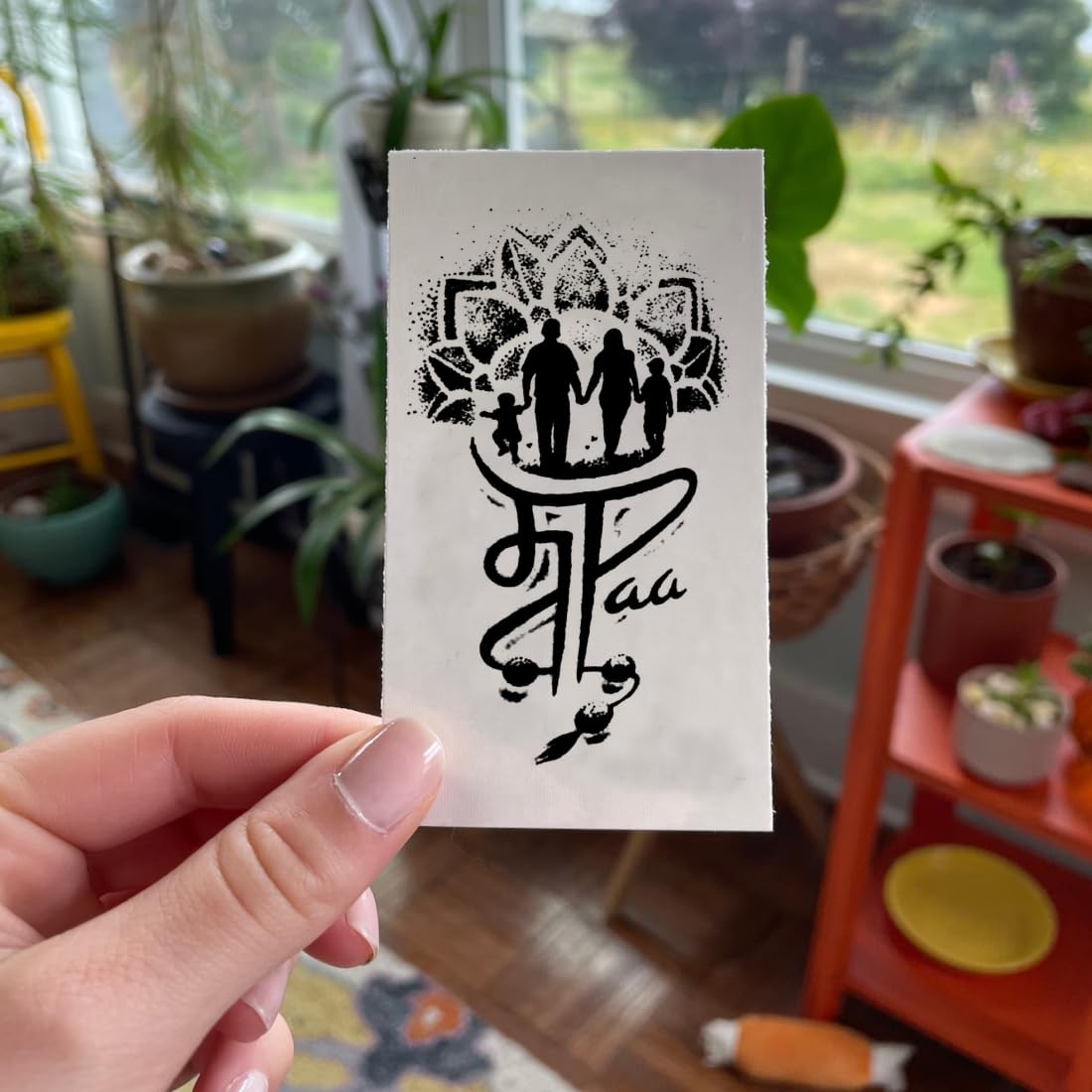 Temporary Tattoowala Maa Paa Temporary Tattoo For Male And Female ...