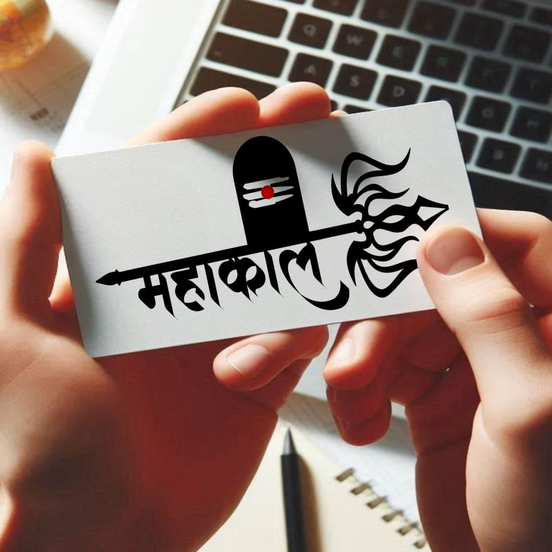 Temporary Tattoowala Mahakal Mahadev Shivling With Trishul Tattoo ...