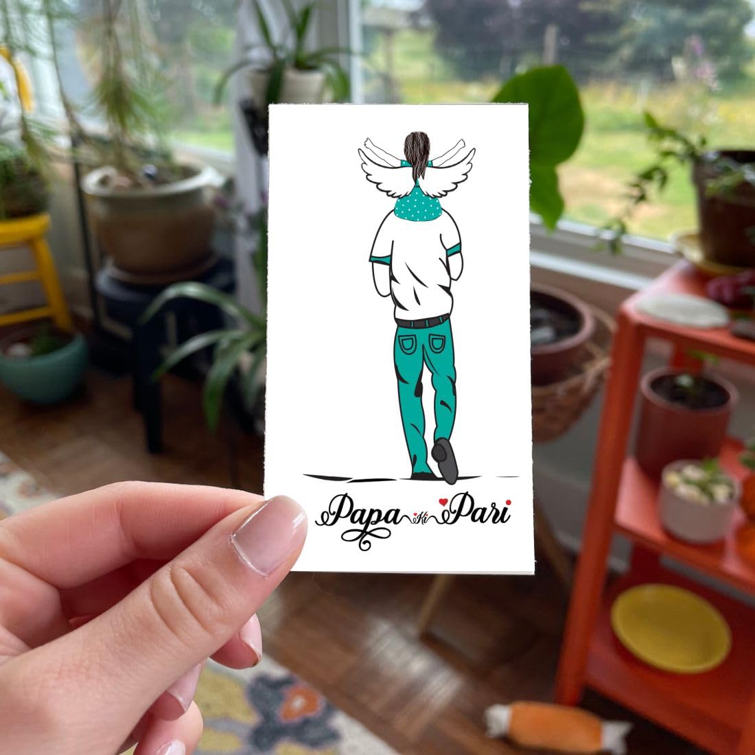 Temporary Tattoowala Papa Ki Pari Tattoo Sticker Fake Tattoo For Male ...