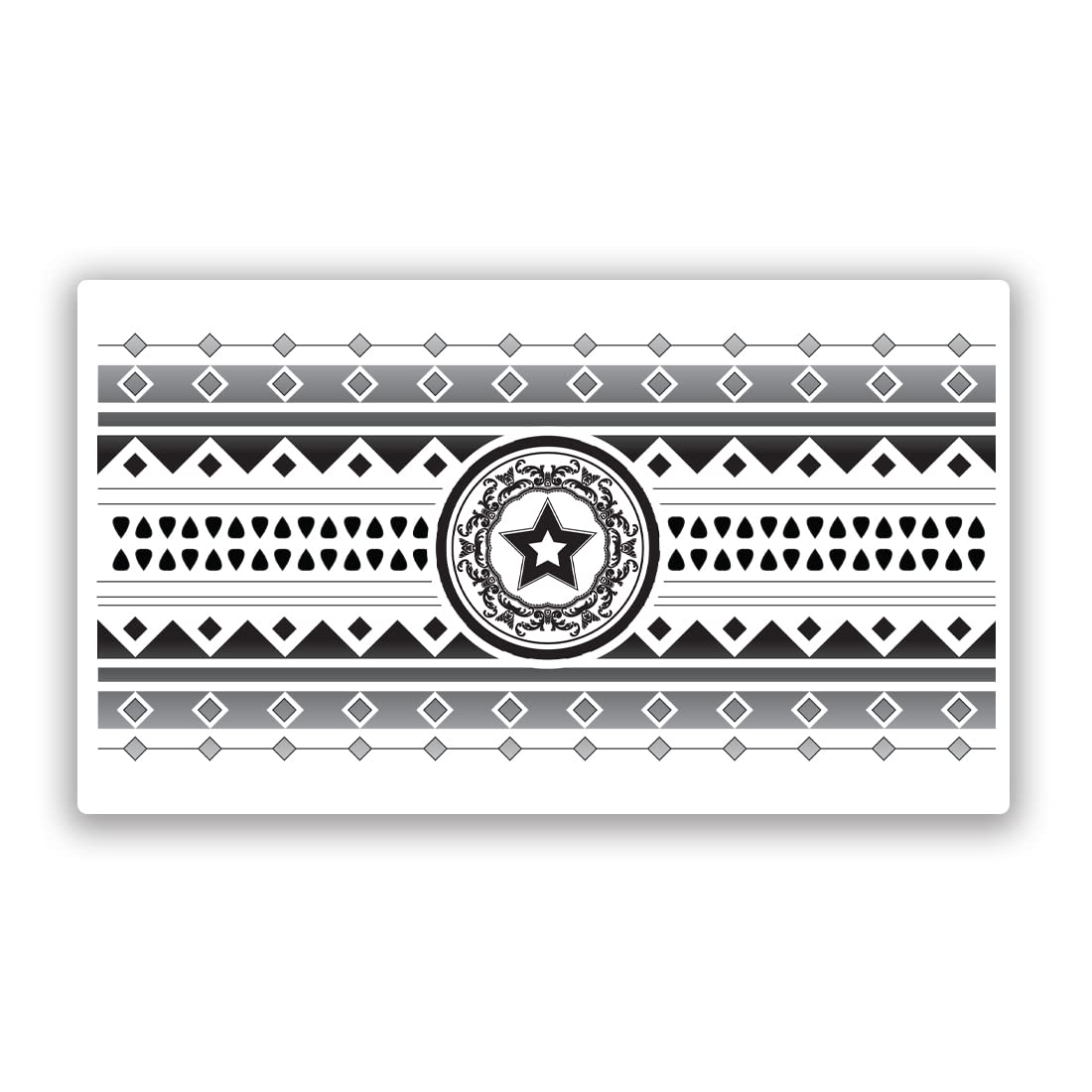Temporary Tattoowala Star Hand Band Temporary Tattoo For Male And ...