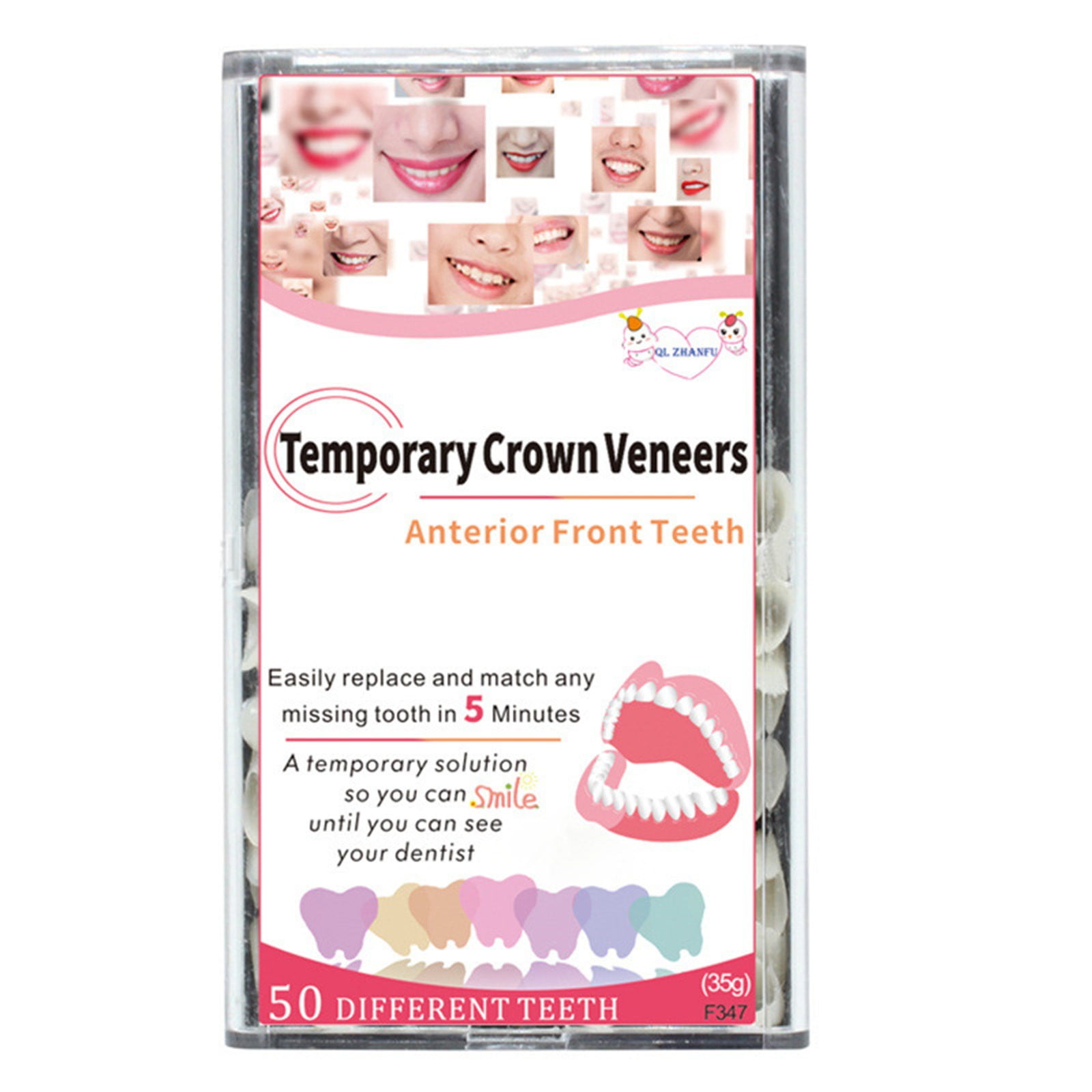 Temporary Tooth Repair Kit, Tooth Repair kit, Teeth Veneers for Fix The ...