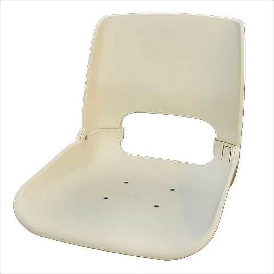Tempress 46061 Ivory Plastic Profile Boat Folding Fishing Seating Seat ...
