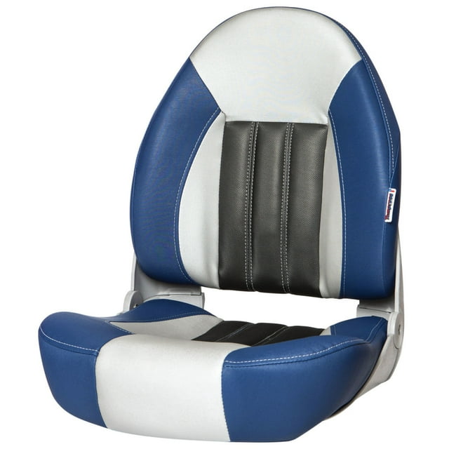 Tempress 68451 Probax High-Back Orthopedic Boat Seat - Blue/Gray/Carbon ...