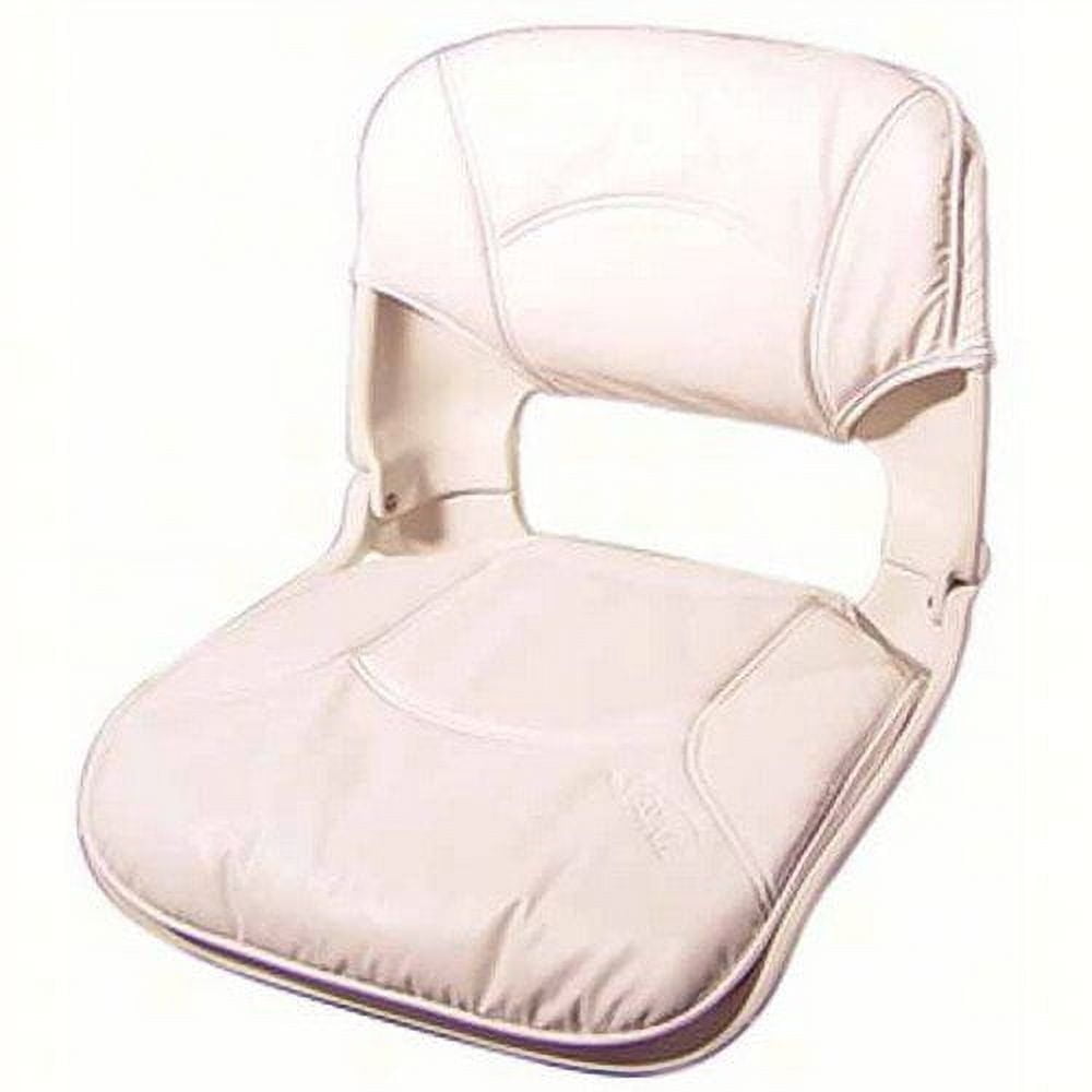 Tempress Low Back All Weather Flat Bottom Seat W/Cushion - White ...