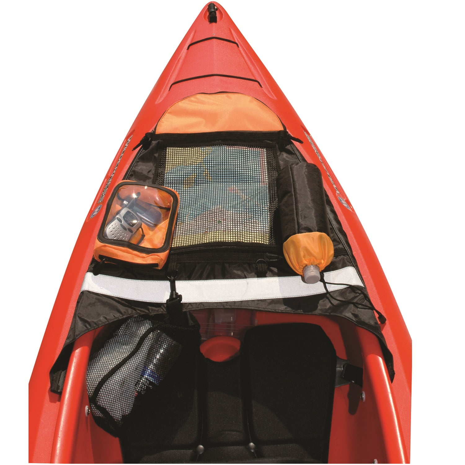 X-Pak Kayak Cockpit Deck, Caddy Orange/Gray - Walmart.com