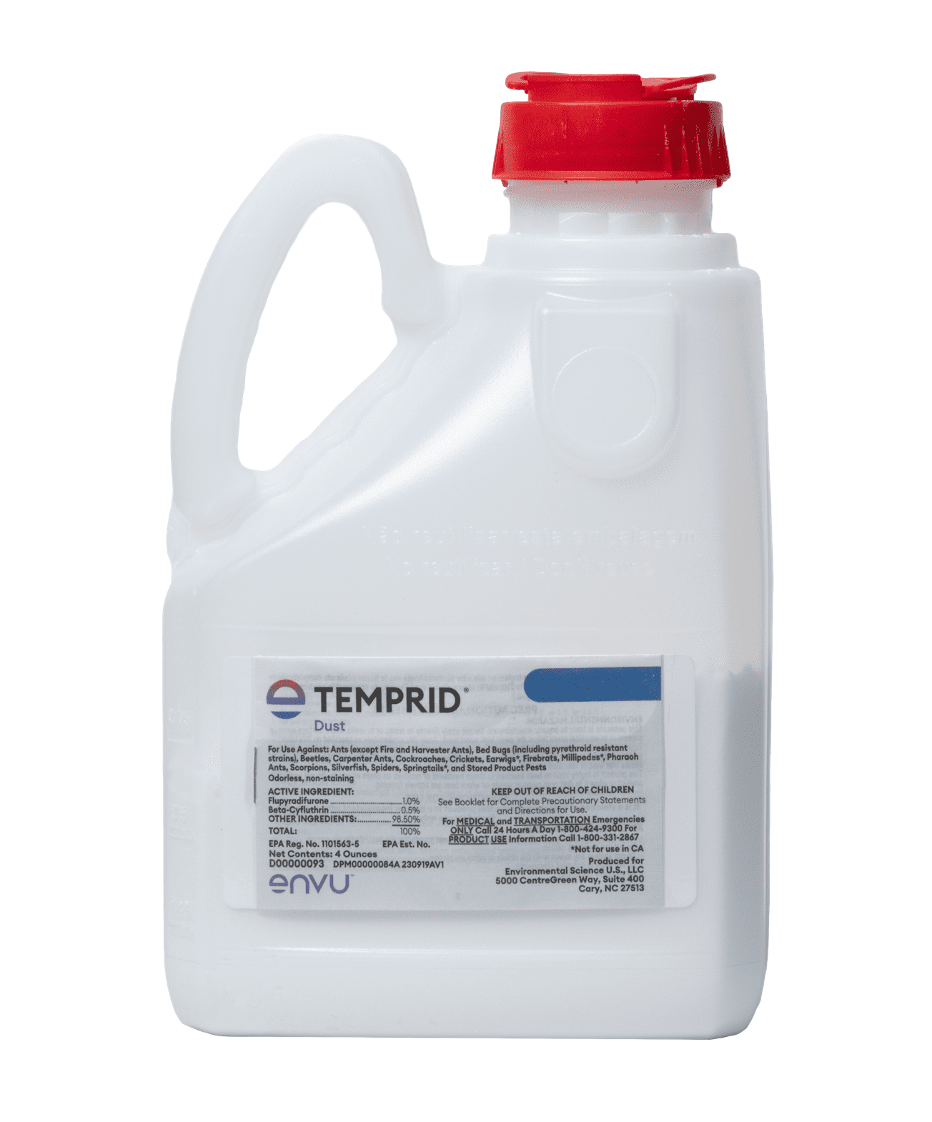 Temprid Dust Insecticide - 4 oz Bottle by Envu - Walmart.com