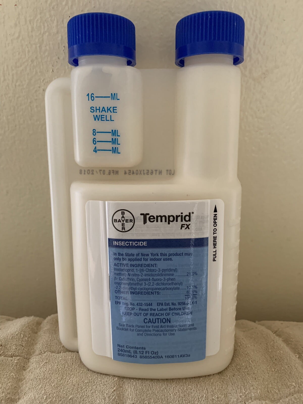 Temprid FX 240ML Insecticide Bed Bug Spray Make Up To 30 Gallons 8.12oz ...