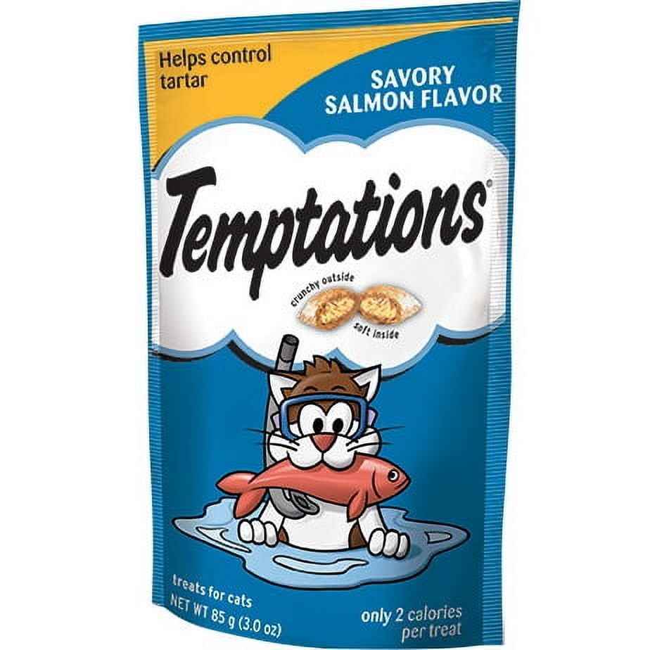 Temptations Classic Treats for Cats Savory Salmon - Walmart.com