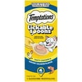 Temptations Creamy Lickable Spoons Wet Cat Treat, Chicken & Salmon ...