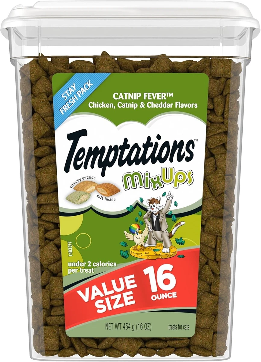 Temptations MixUps Catnip Fever Flavor Crunchy - Walmart.com