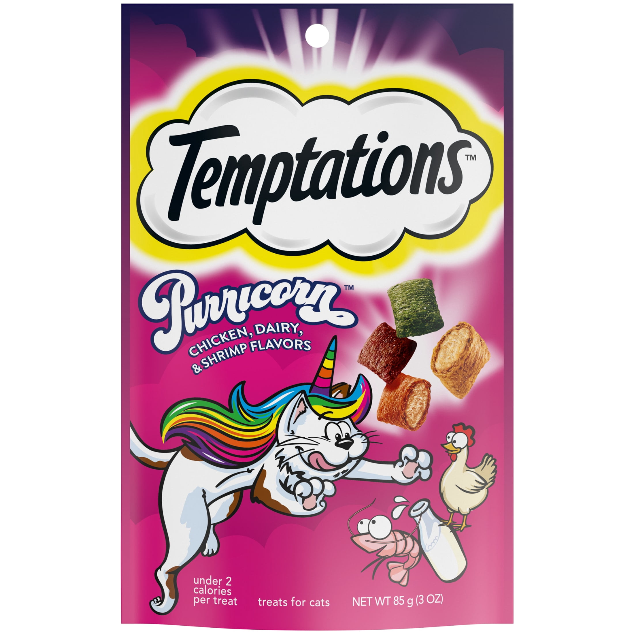 Walmart Temptations Purricorn Chicken, Dairy & Shrimp Flavored Mixed ...