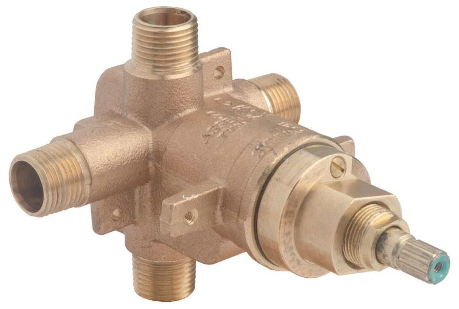 Temptrol Brass Pressure-Balancing Tub and Shower Valve - Walmart.com